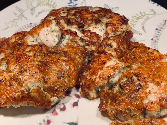 Cheesy Chicken Fritters Patties : Recipe – Kris Munro
